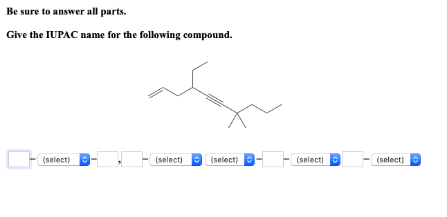 Solved Be sure to answer all parts. Draw a stepwise | Chegg.com