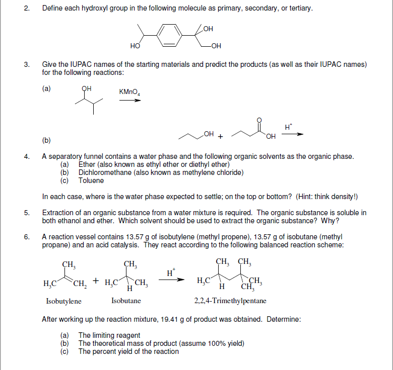 Solved 2. Define each hydroxyl group in the following | Chegg.com