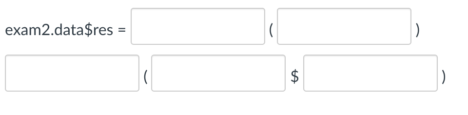 Complete the spaces below with the syntax you would | Chegg.com