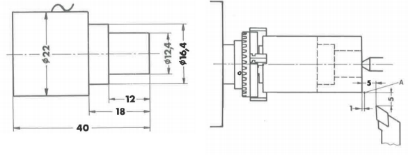 Solved Program the G84 infeed cycle motion absolute to | Chegg.com