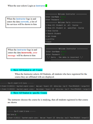 Solved Using the Java language The system is a management | Chegg.com