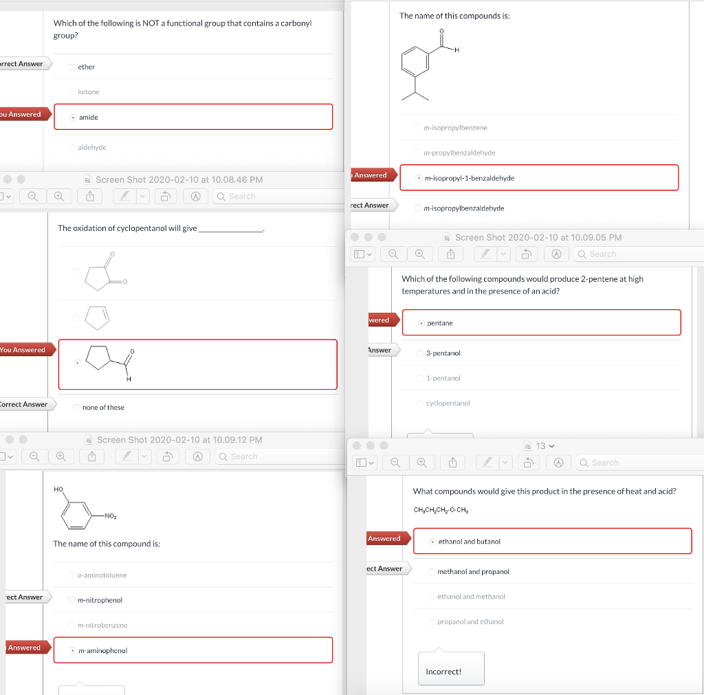 Solved The name of this compounds is: Which of the following | Chegg.com