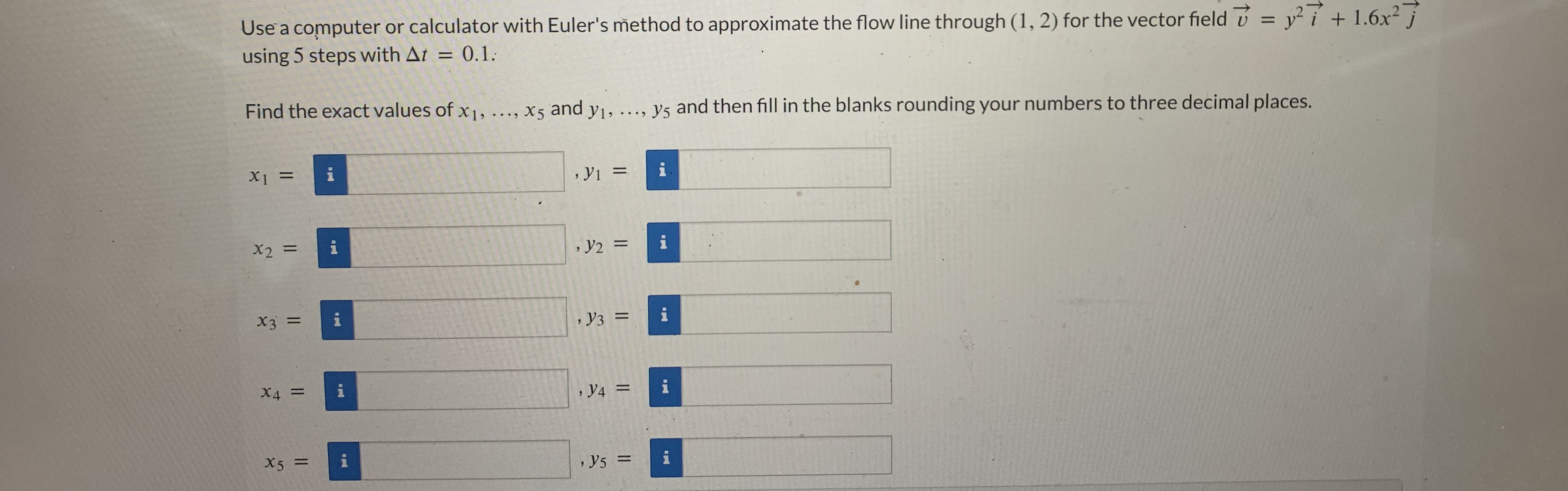 Solved Use a computer or calculator with Euler's method to | Chegg.com