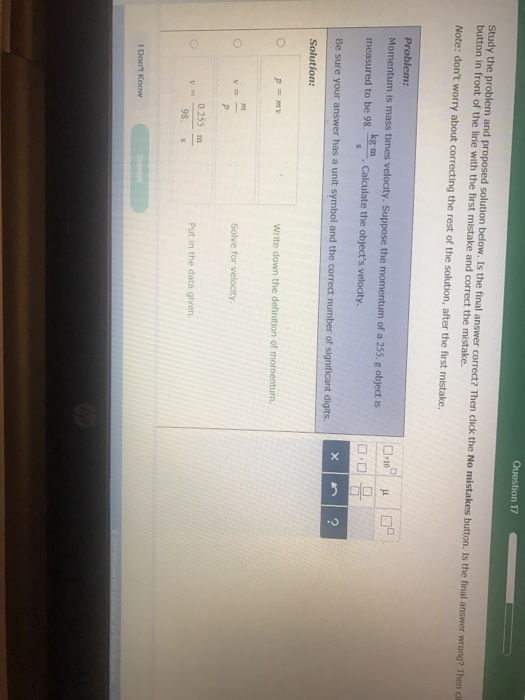 Solved Question 17 Study the problem and proposed solution | Chegg.com