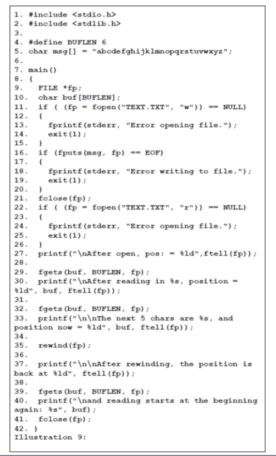 Solved 1. In Illustration 9, line 37 will print what | Chegg.com