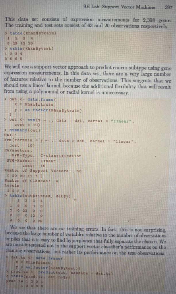 IN RStudio Create an R-notebook and submit the | Chegg.com