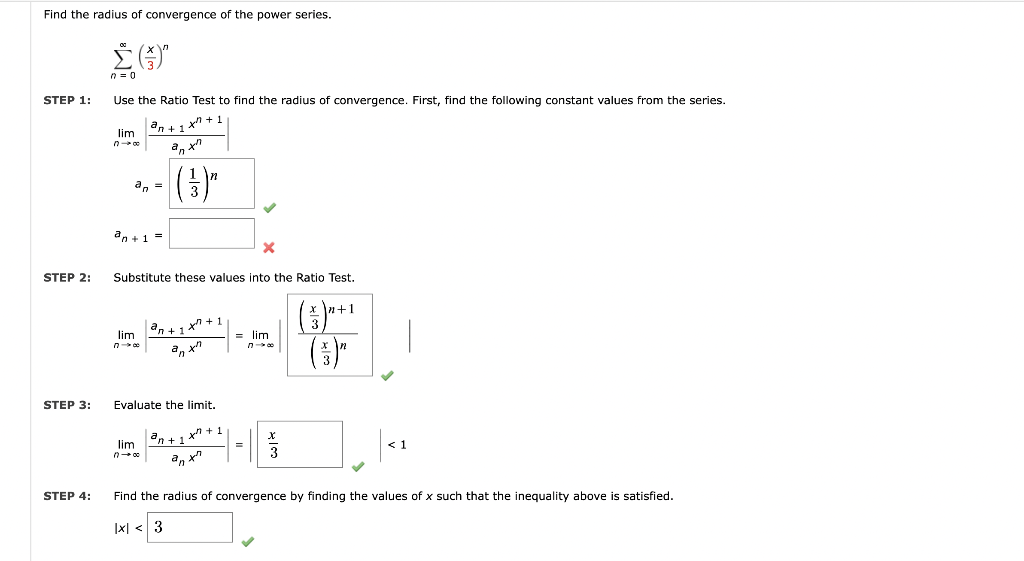 Find the radius of convergence of the power series. | Chegg.com