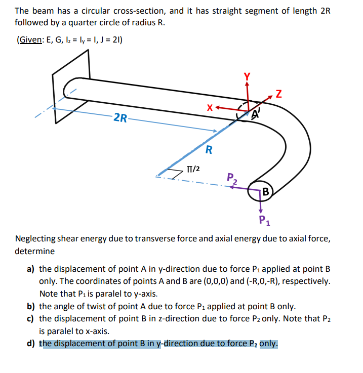 Solved Using Unit Load Method, Calculate each deflection | Chegg.com