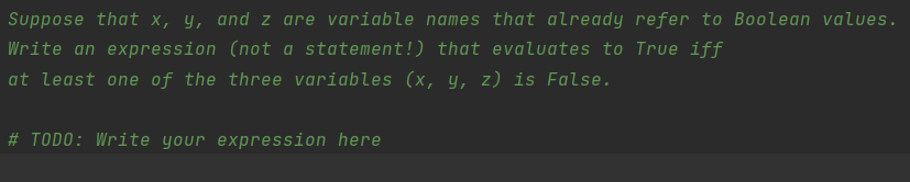 Solved Suppose that x, y, and z are variable names that | Chegg.com
