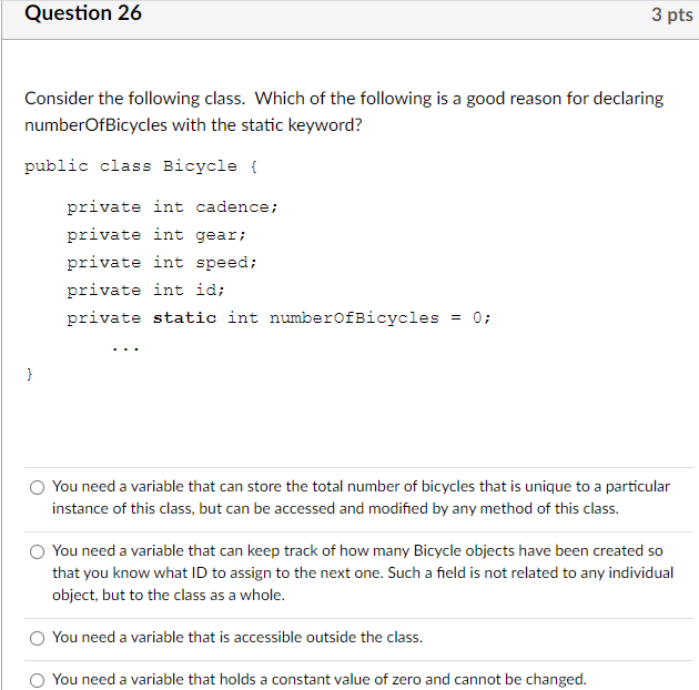 Solved Question 15 Consider This Function Declaration Void 3146