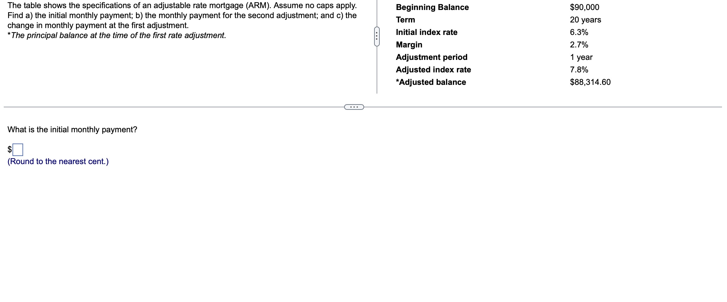 Solved Real Estate Amortization Table Click The Icon To View 4621