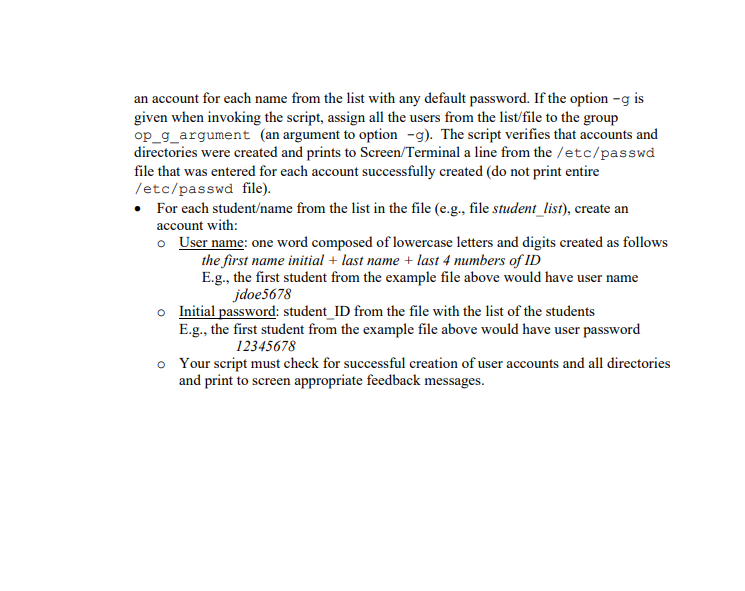 Solved Assignment 6a: • Student name: • Deliverable script: | Chegg.com