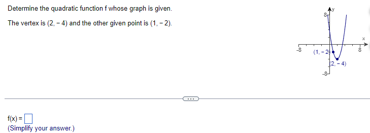 Solved Determine, without graphing, whether the given | Chegg.com