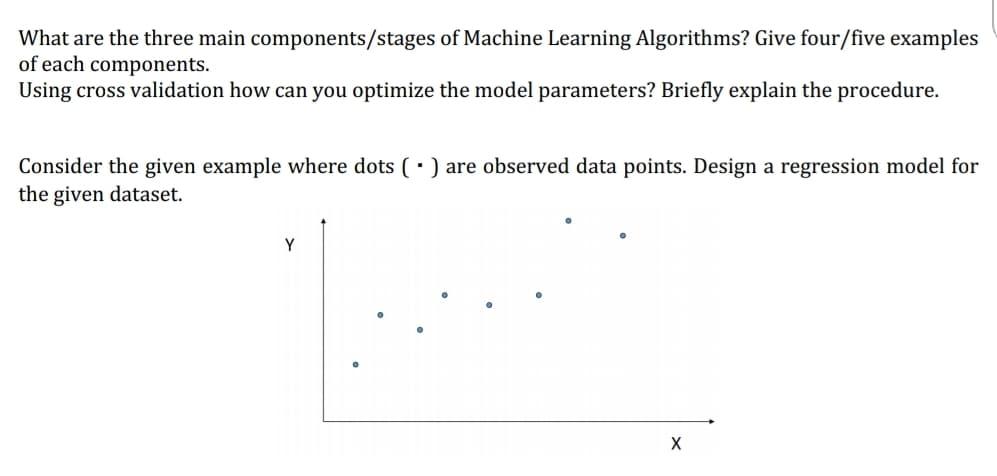 Solved What are the three main components/stages of Machine | Chegg.com