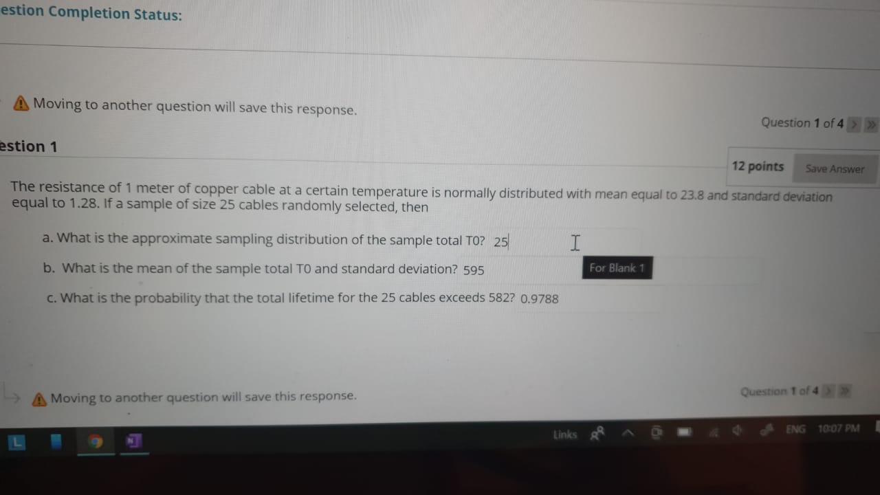 Solved estion Completion Status: A Moving to another | Chegg.com