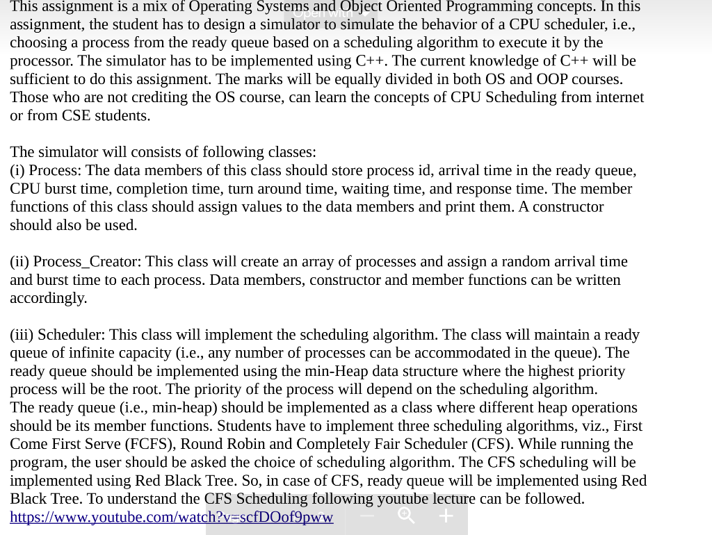 This assignment is a mix of Operating Systems and | Chegg.com