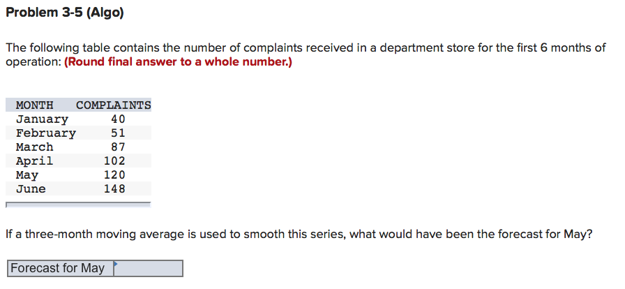 Solved Problem 3-3 (Algo) Given the following history, use a | Chegg.com