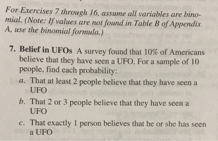 Solved For Exercises 7 through 16, assume all variables are | Chegg.com