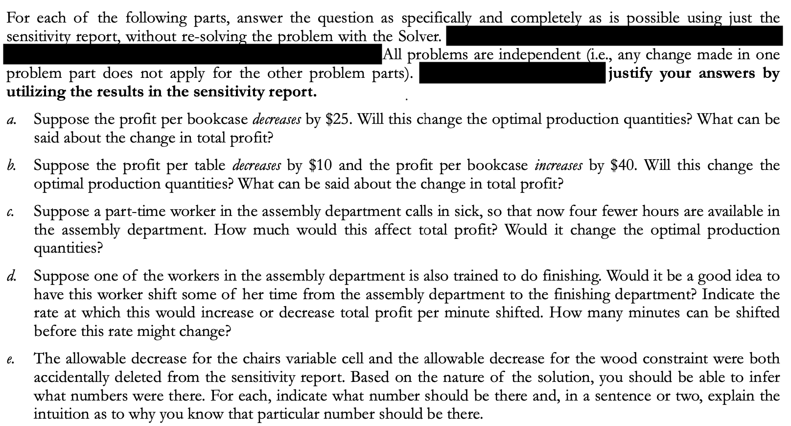 [Solved]: dmod1 please answer all parts of the question spre