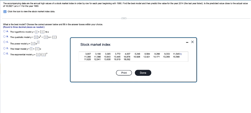 Solved USE EXCEL TO DO THE PROBLEM AND EXPLAIN HOW YOU DO IT | Chegg.com