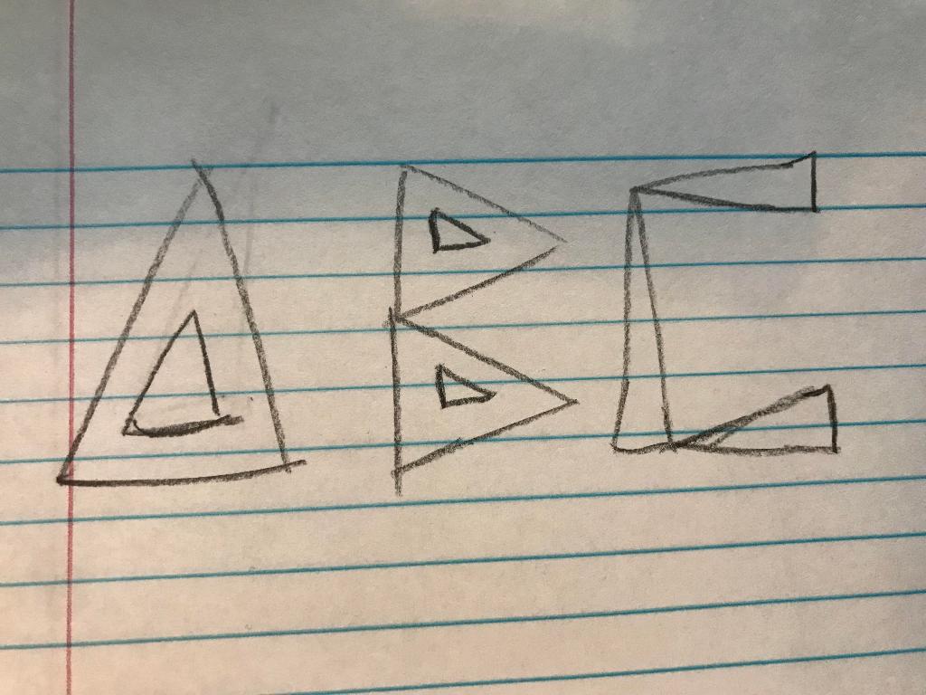 Solved Use WebGL to create a program that prints the letters | Chegg.com