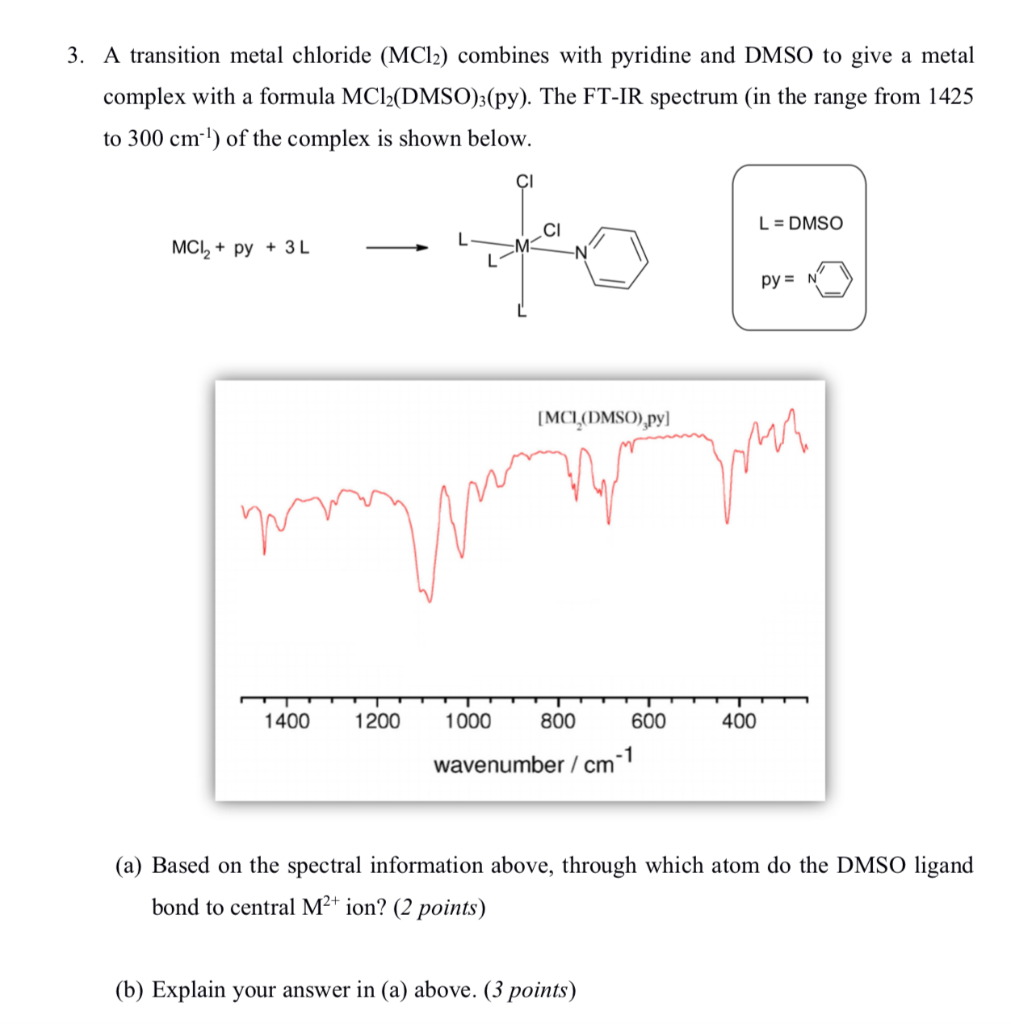 Solved A transition metal chloride (MCl2) combines with | Chegg.com