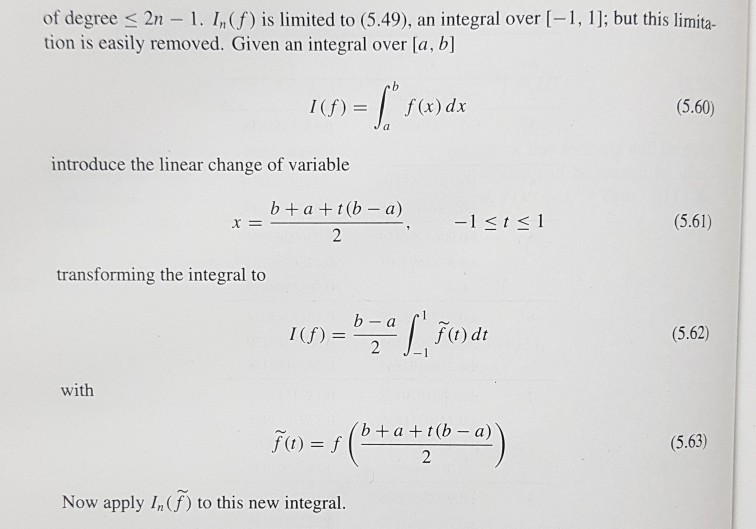 Repeat Problem 4 Of Section 51 But Use The Gaussian 