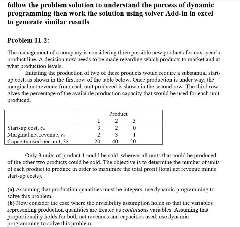 follow the problem solution to understand the porcess | Chegg.com
