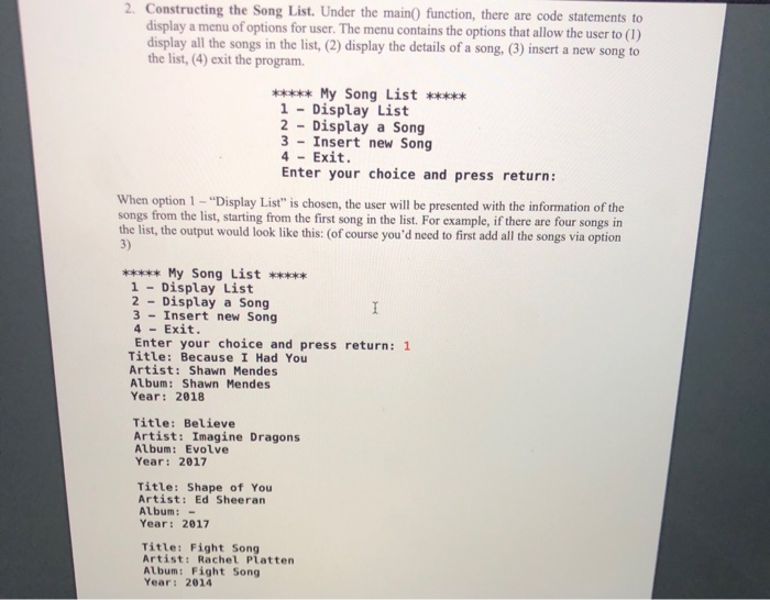 Solved Use The C Code Provided On The Blackboard Under