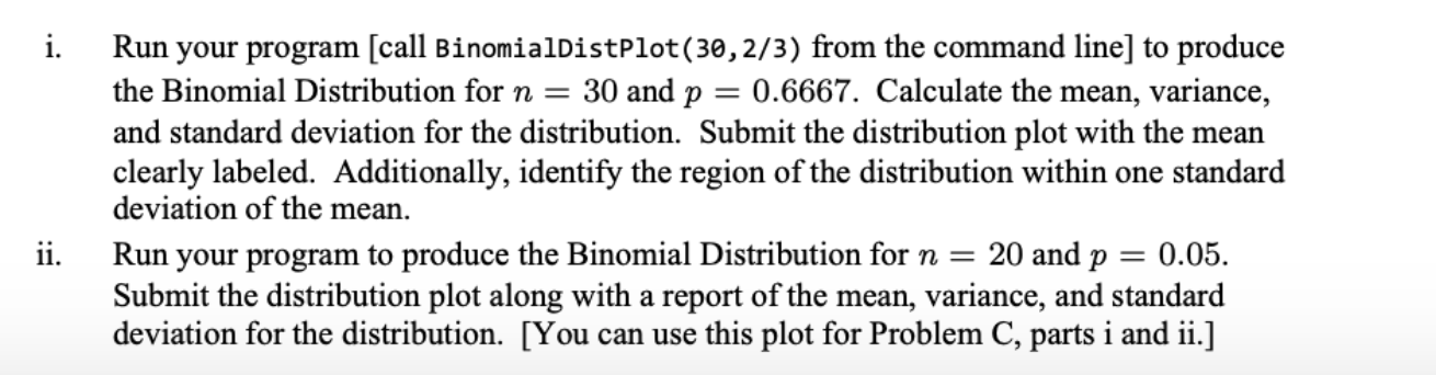 Solved B. Write a program that produces a plot of the | Chegg.com