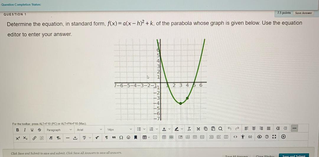 Solved Question Completion Status: QUESTION 1 7.5 points | Chegg.com
