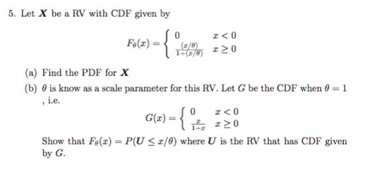Solved Note: PDF = probability density function, CDF = | Chegg.com