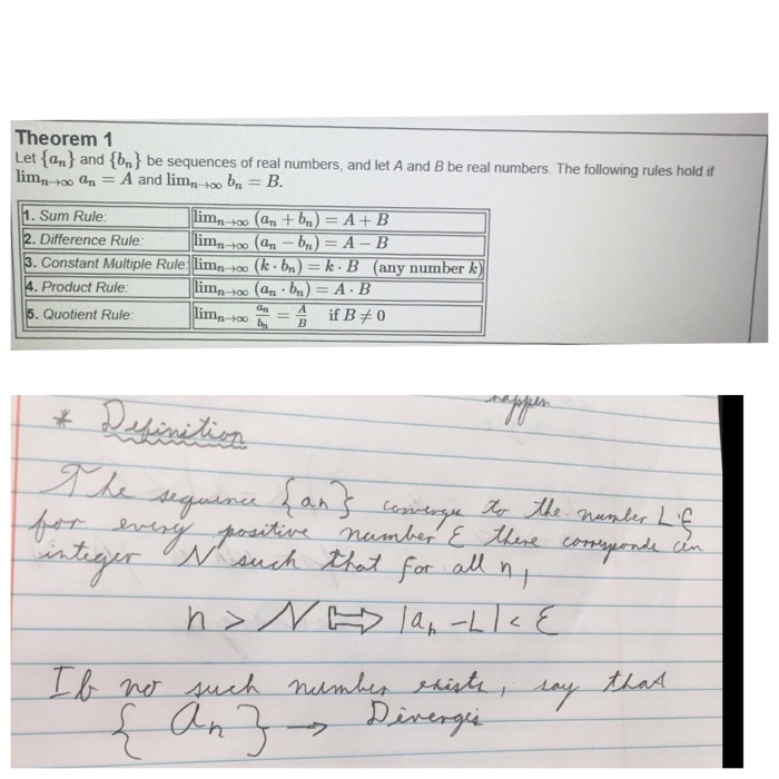 Solved use the definition to proof theorem 1, be well | Chegg.com