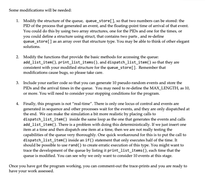 Compile and run the example program, | Chegg.com