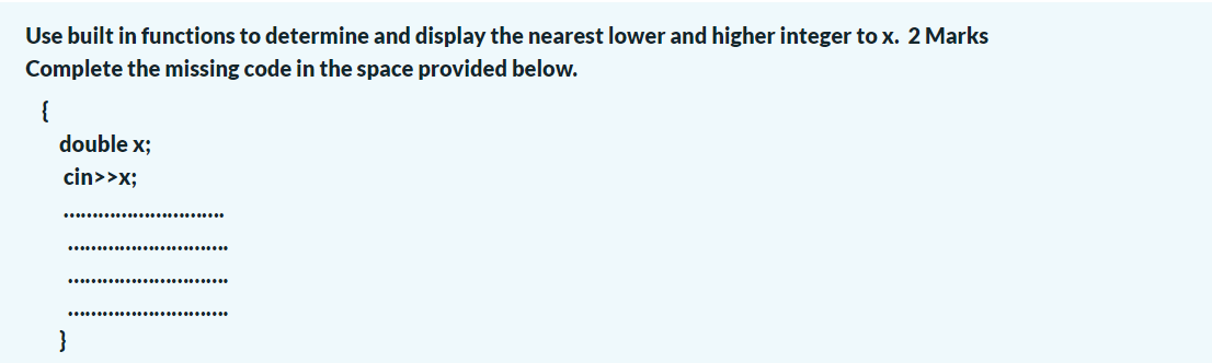 Solved Use built in functions to determine and display the | Chegg.com