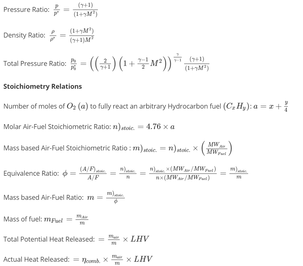 KEY EQUATIONS Fanno Flow Parameter Relations (+1) 4fL | Chegg.com