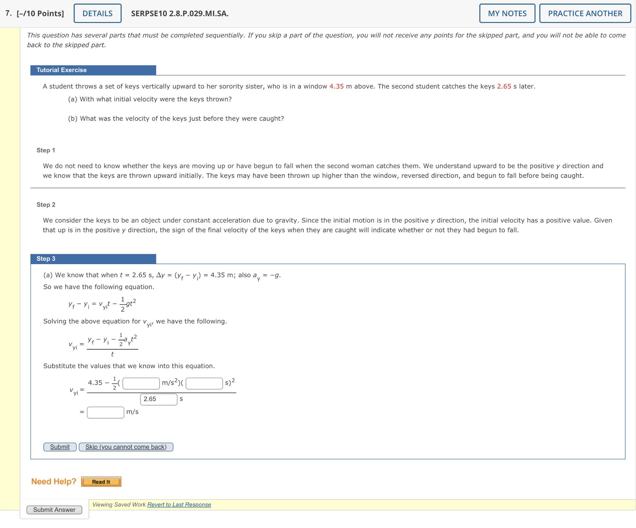 Solved back to the skipped part.Tutorial ExerciseA student | Chegg.com
