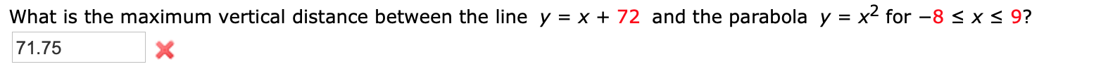 Solved What is the maximum vertical distance between the | Chegg.com Solved What is the maximum vertical distance between the | Chegg.com