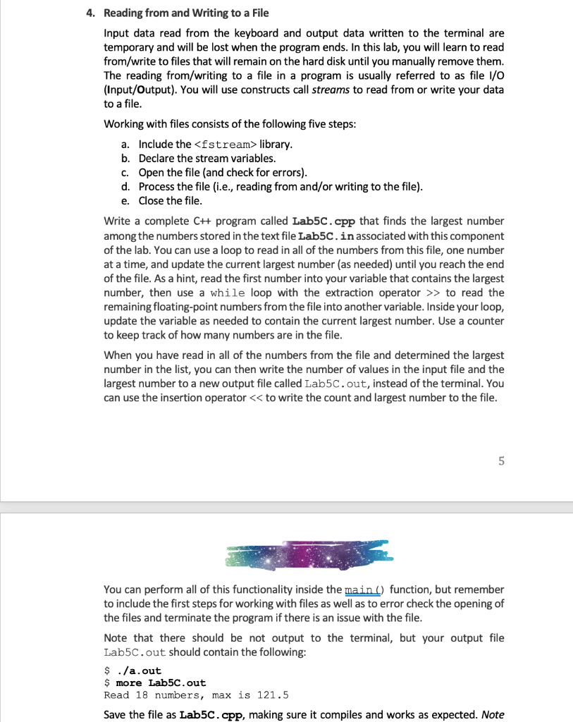 Solved I'm stuck on this practice lab for C++ can you write | Chegg.com