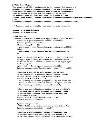 Please note the attached java file can not be | Chegg.com