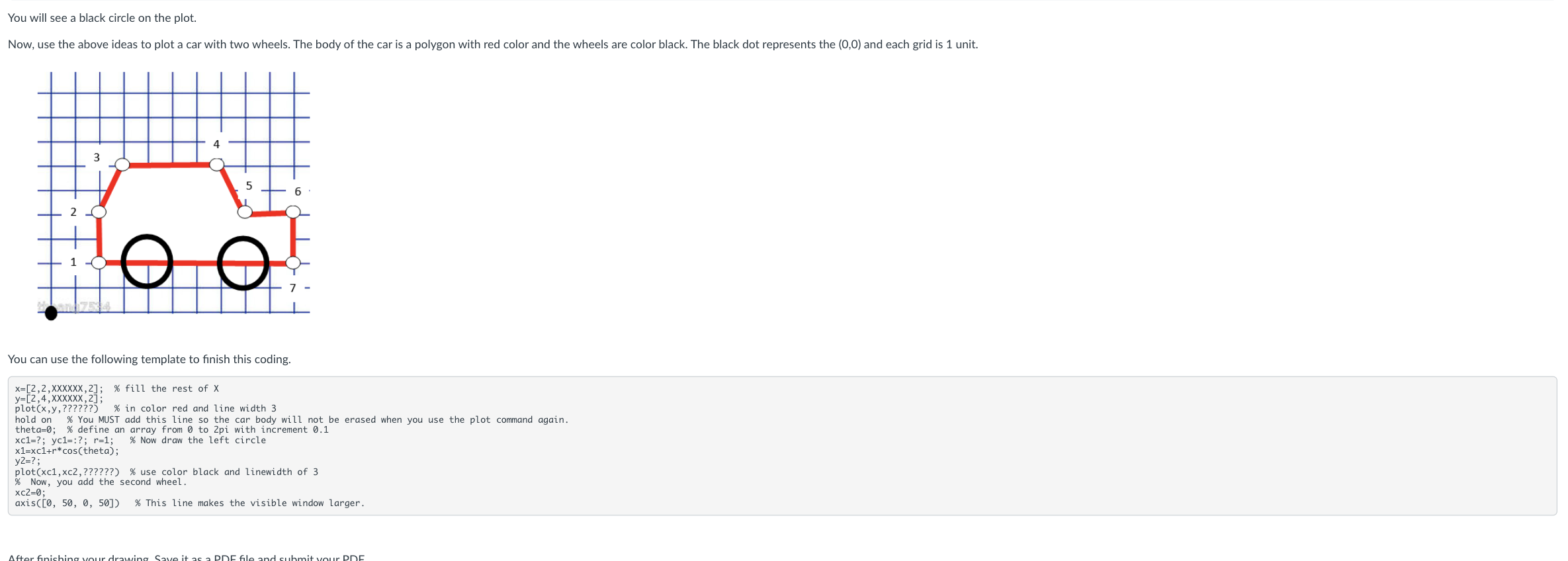 Solved In the last line, we add a command to change the | Chegg.com