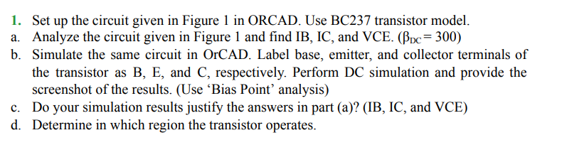 Figure 11. Set up the circuit given in Figure 1 in | Chegg.com