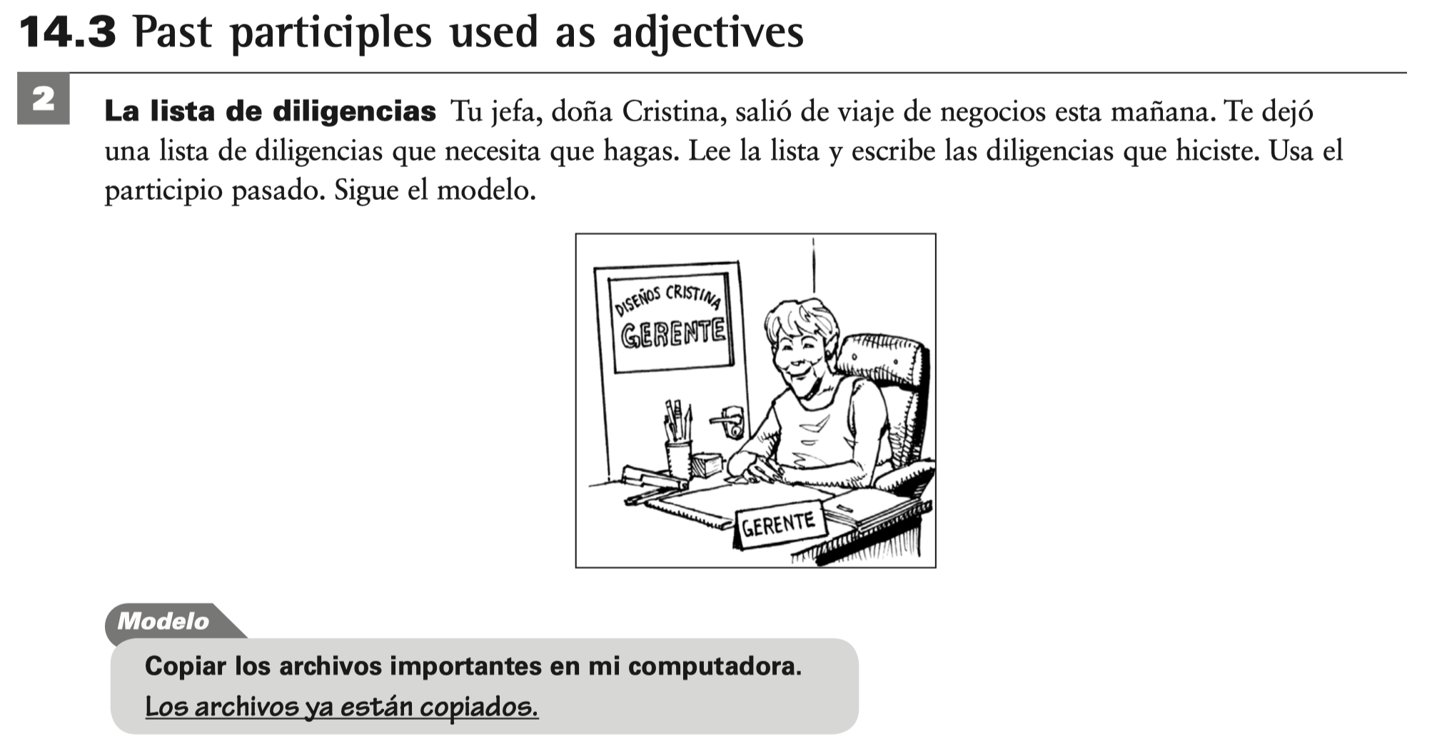 14.1 The subjunctive in adjective clauses 1 Completar | Chegg.com