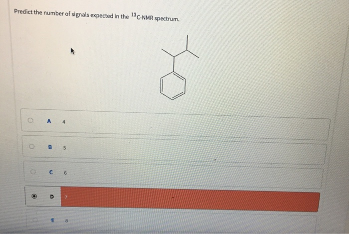 Solved Predict the number of signals expected in the 13 c- | Chegg.com Solved Predict the number of signals expected in the 13 c- | Chegg.com