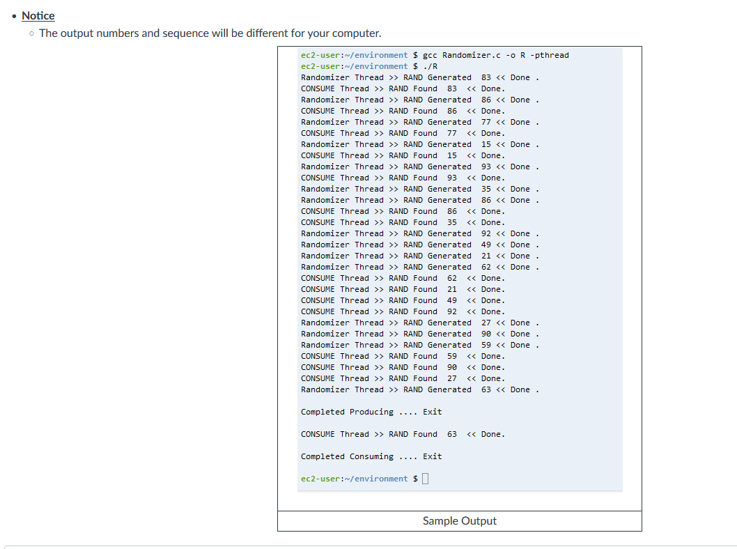 Solved List of Threads with an overview of their functions: | Chegg.com