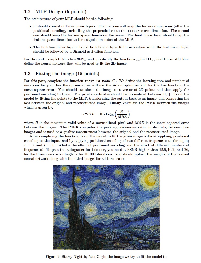 Solved 1 Part 1: Fitting a 2D image (25 points) Let's | Chegg.com