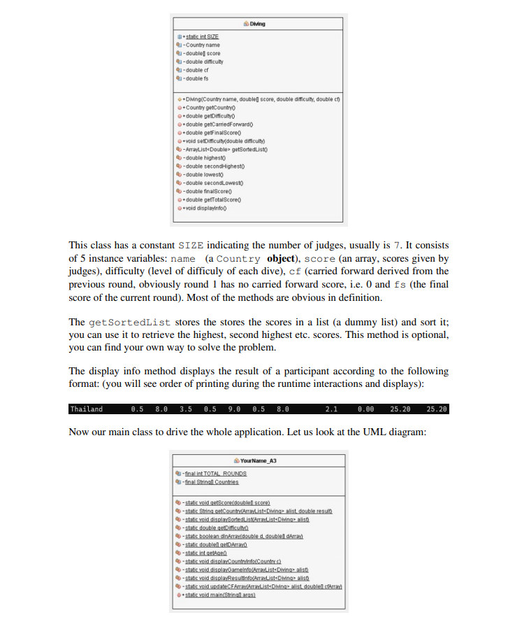 Solved + Country(String name, String player, int age, | Chegg.com