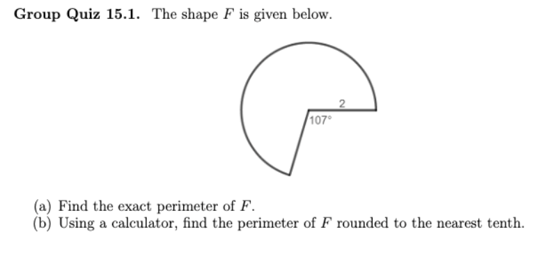 Solved Group Quiz 15.1. The shape F is given below. (a) Find | Chegg.com