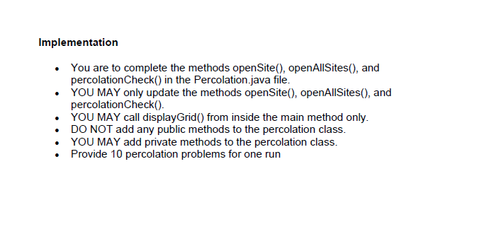Solved Background Percolation serves as an abstract model | Chegg.com
