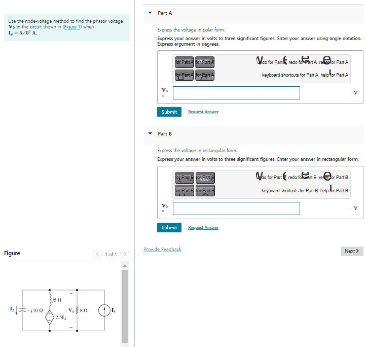 Solved Use the node-voltage method to find the phasor | Chegg.com